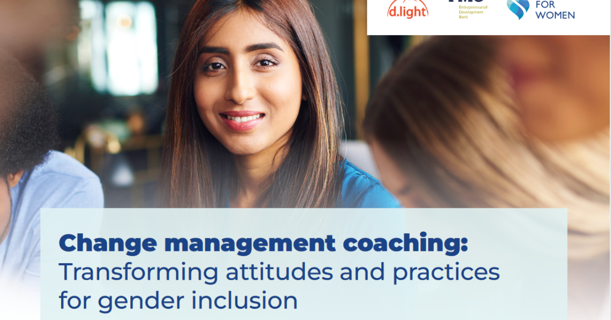 Change Management coaching for gender inclusion | Value for Women
