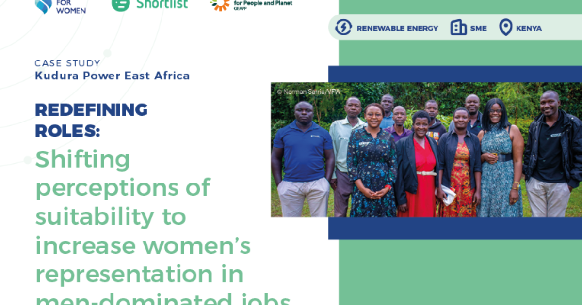 Redefining Roles | Value for Women